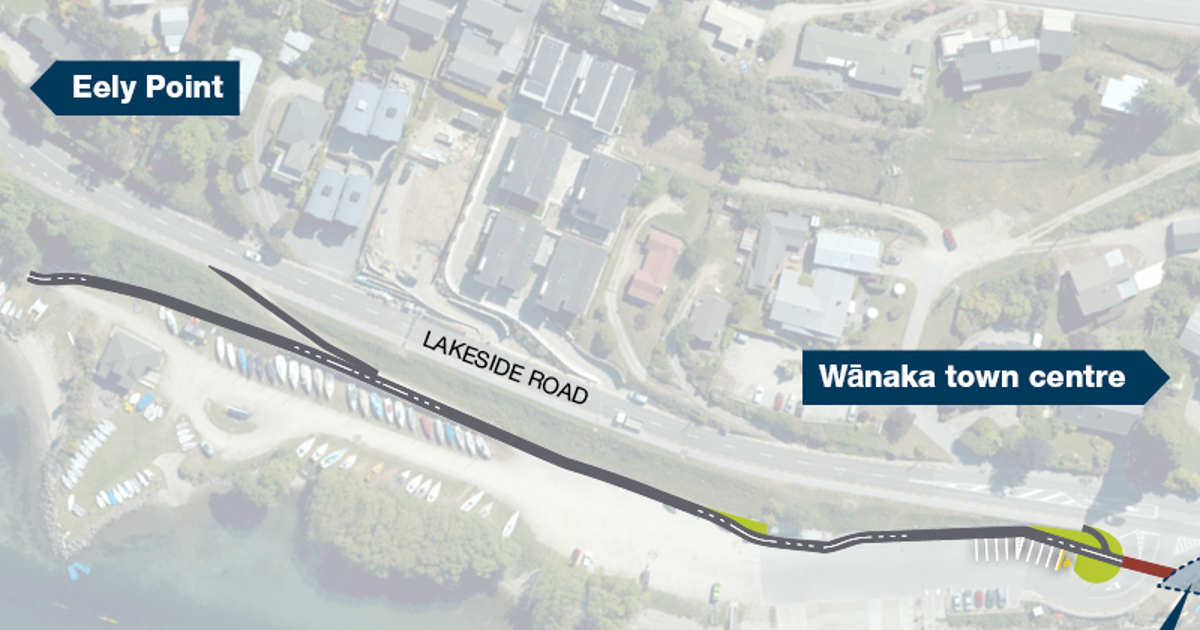 Next stage of Wānaka lakefront plans to enhance active travel ...