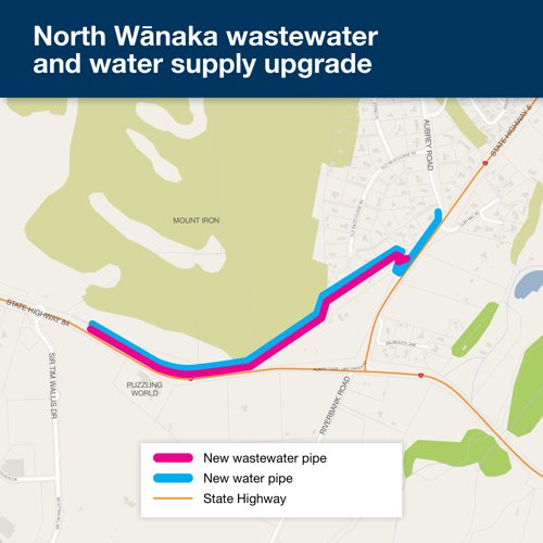 Wastewater and water supply upgrades underway in Wānaka