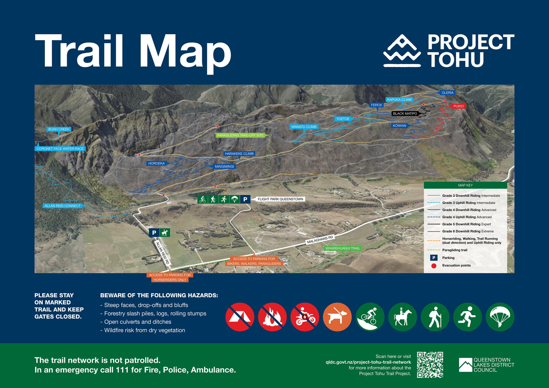 QLDC - Project Tohu Trail Network